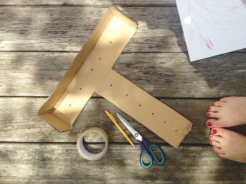  Diy Marquee Letters Cardboard DIY Marquee Letters From Cardboard 